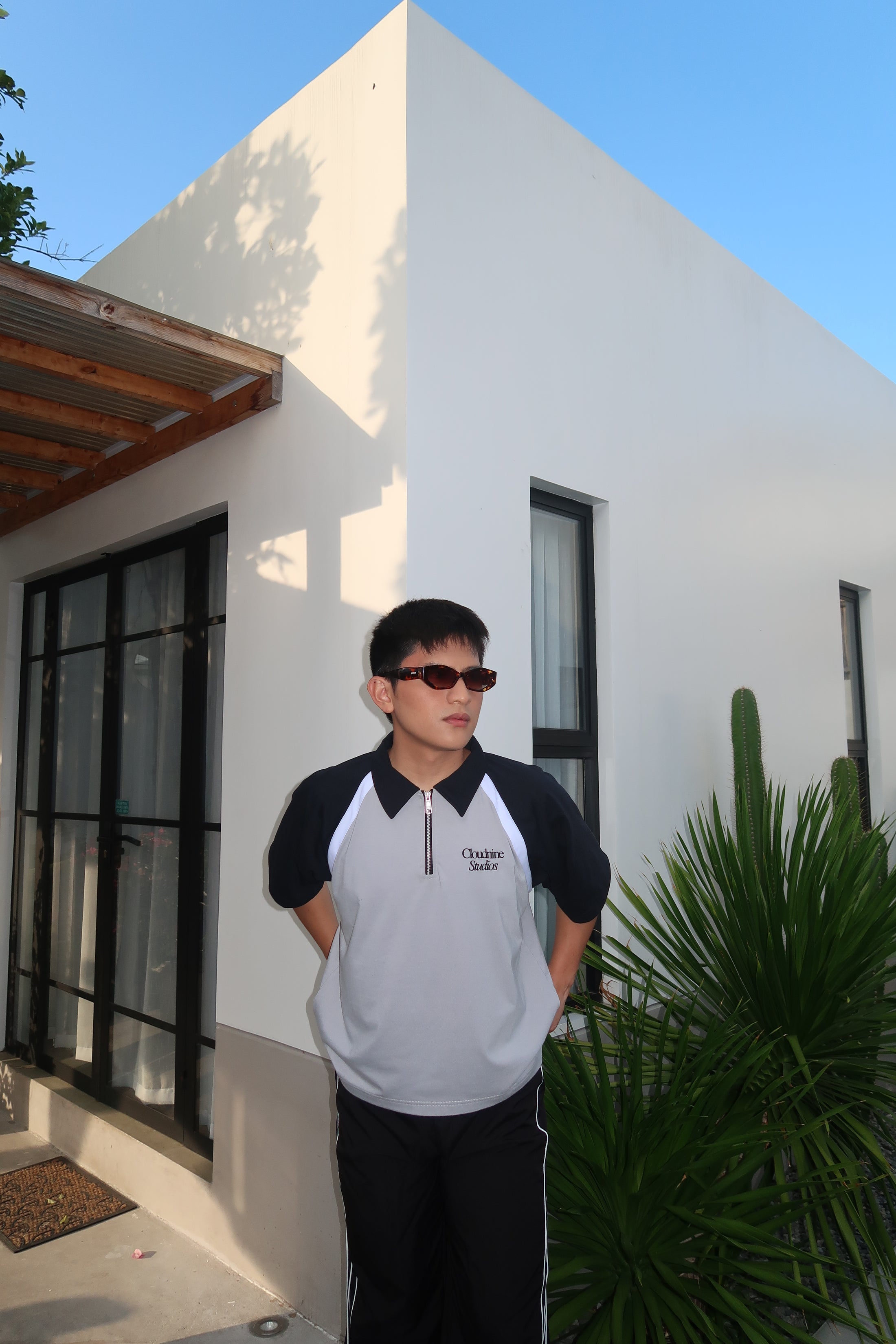 Tritone Polo Zip – Cloudnine Studios